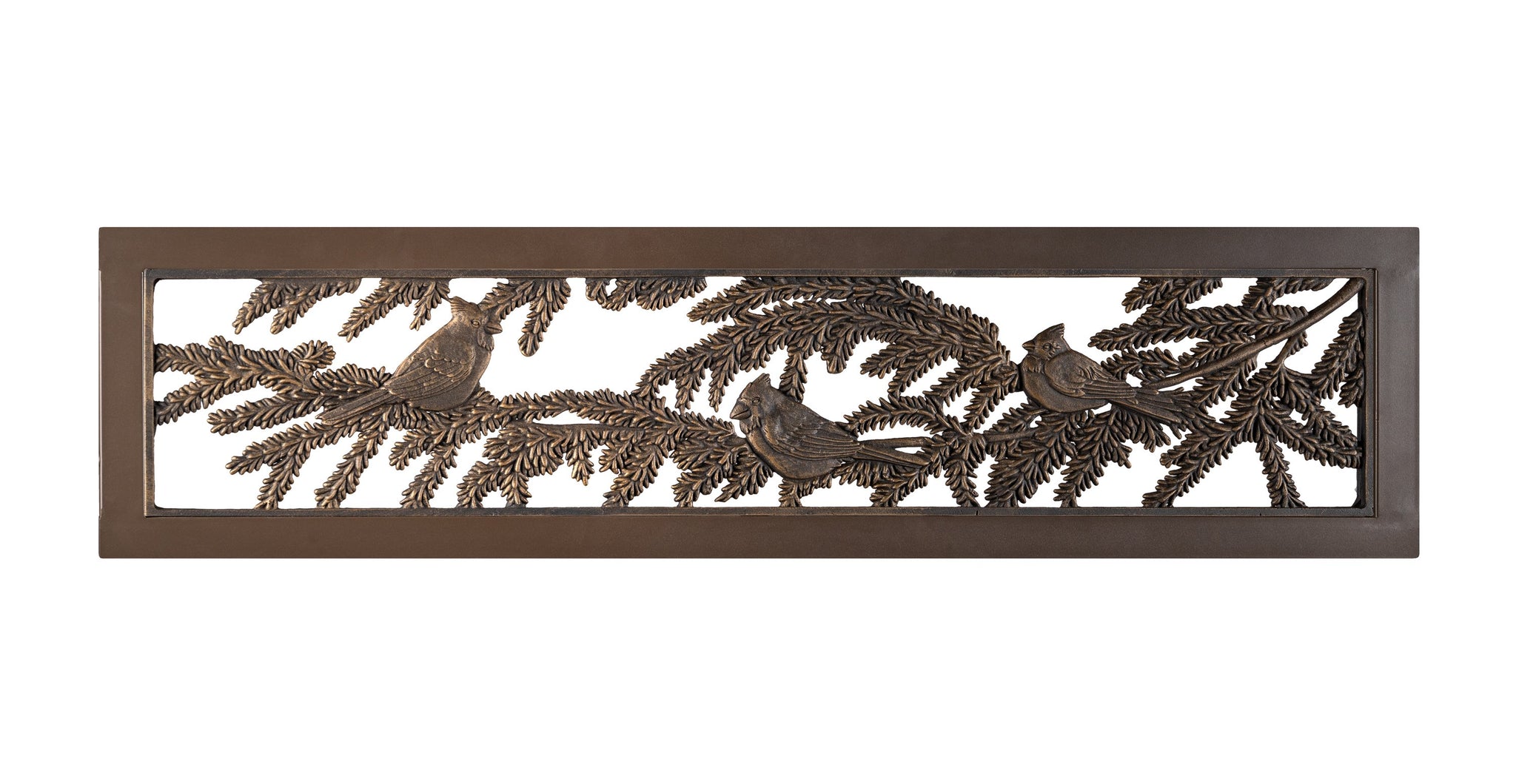 2-Tone Tube Steel Cardinal bench designed by Painted Sky Designs